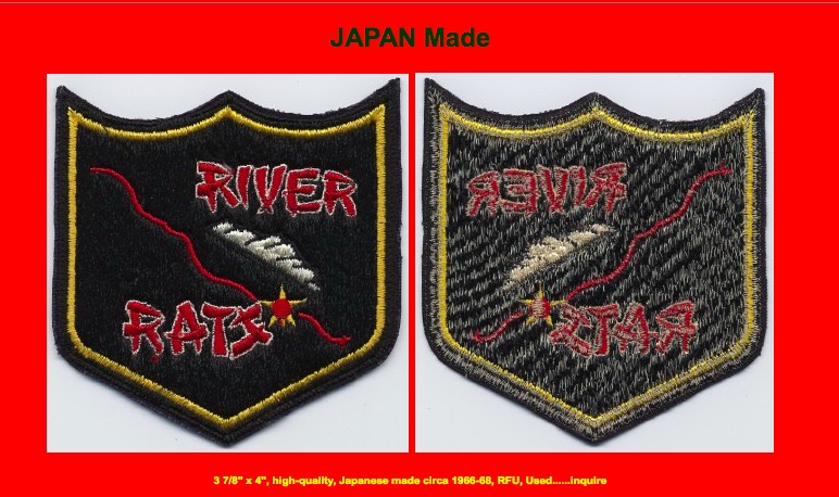 River Rats Patch - AIR FORCE (USAAF IS WITH ARMY) - U.S. Militaria Forum