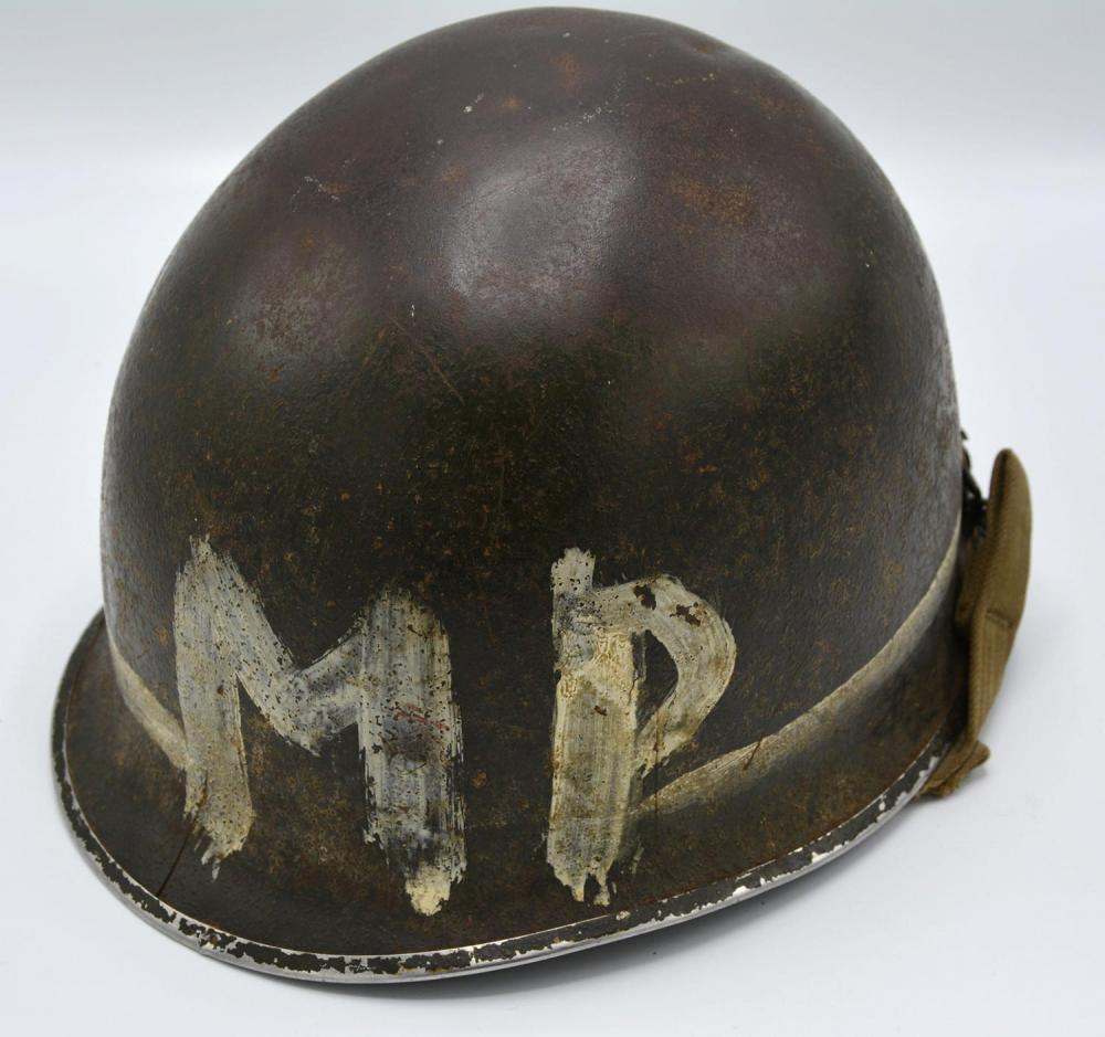 WW2 US MP M1 Helmet Markings Guide - M-1; M-1C & M-2 HELMETS - U.S ...