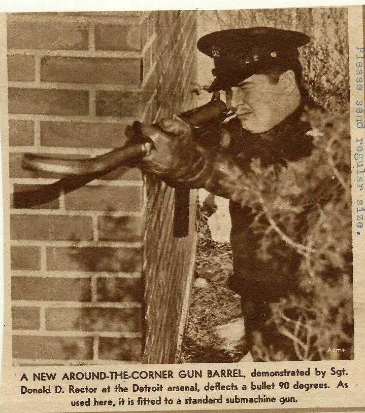Around-The-Corner gun barrel - EPHEMERA, PHOTOGRAPHS & MILITARY ARTWORK ...