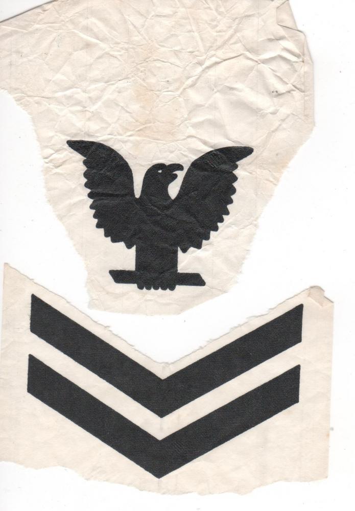 1970's Navy Iron-On Sleeve Insignia - NAVY, COAST GUARD AND OTHER SEA ...
