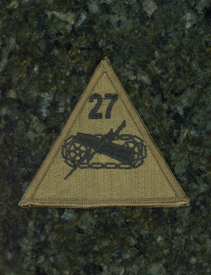 SUBDUDE 27th ARMORED DIVISION PATCH - ARMY AND USAAF - U.S. Militaria Forum