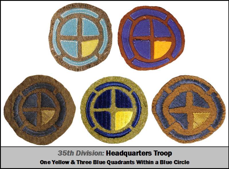 WW I Shoulder & Helmet Insignia of the 35th Division, AEF - Page 3 ...