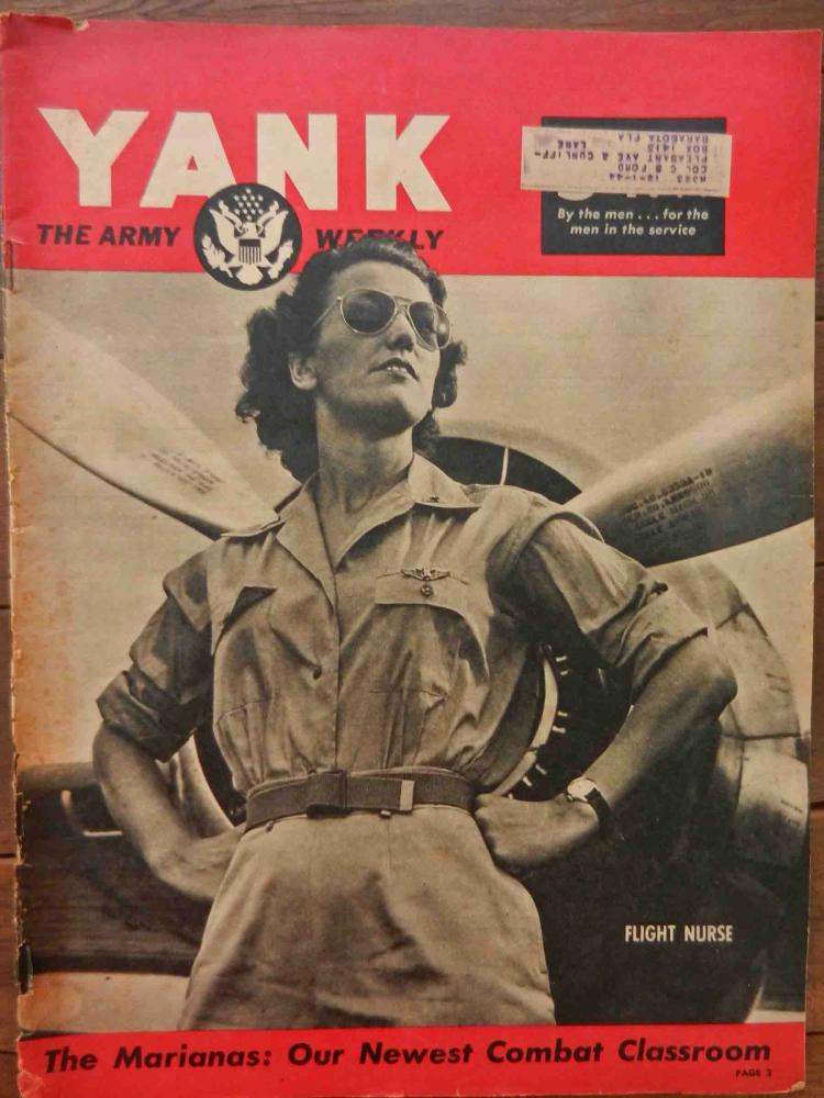 YANK Sep 1944 Flight Nurse Cover - WOMEN'S SERVICES - U.S. Militaria Forum