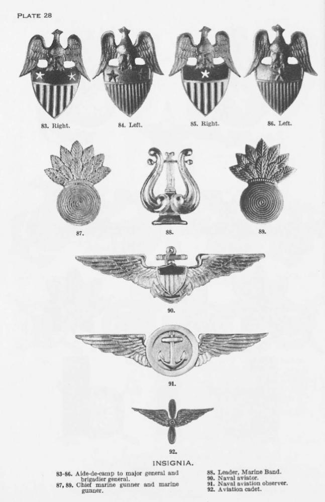 USMC department devices, Gunner Bombs, WO bars and band lyres - Page 4 ...