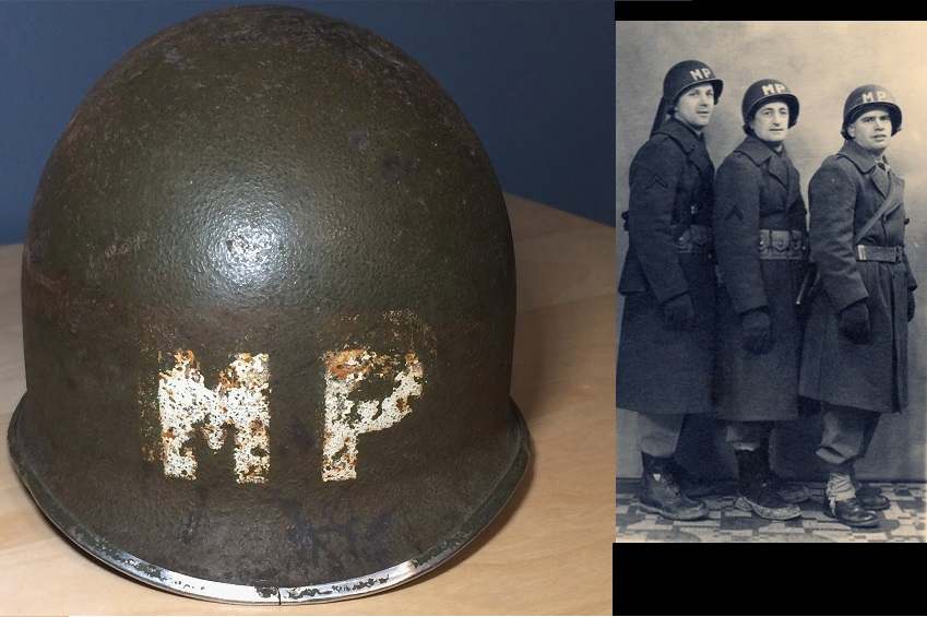WW2 US MP M1 Helmet Markings Guide - M-1; M-1C & M-2 HELMETS - U.S ...