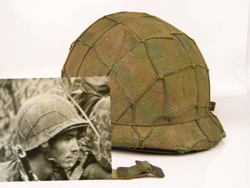 WW2 USMC burlap Raider Helmet - Page 3 - M-1; M-1C & M-2 HELMETS - U.S ...