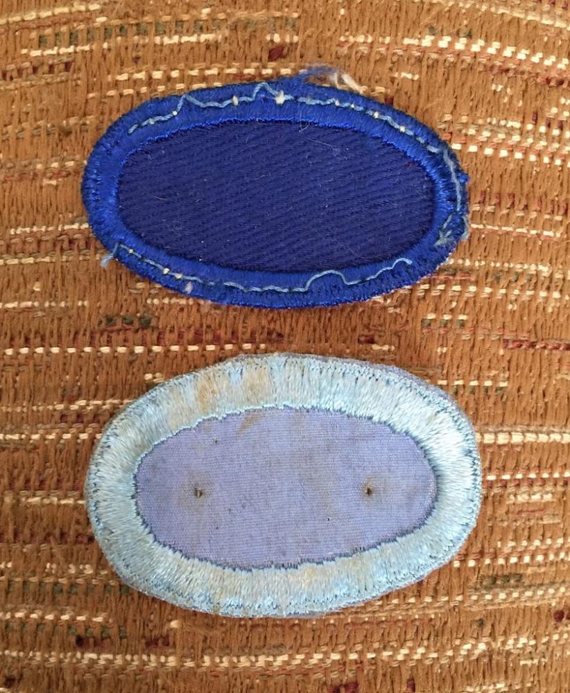 WWII Blue Airborne Ovals - ARMY AND USAAF - U.S. Militaria Forum