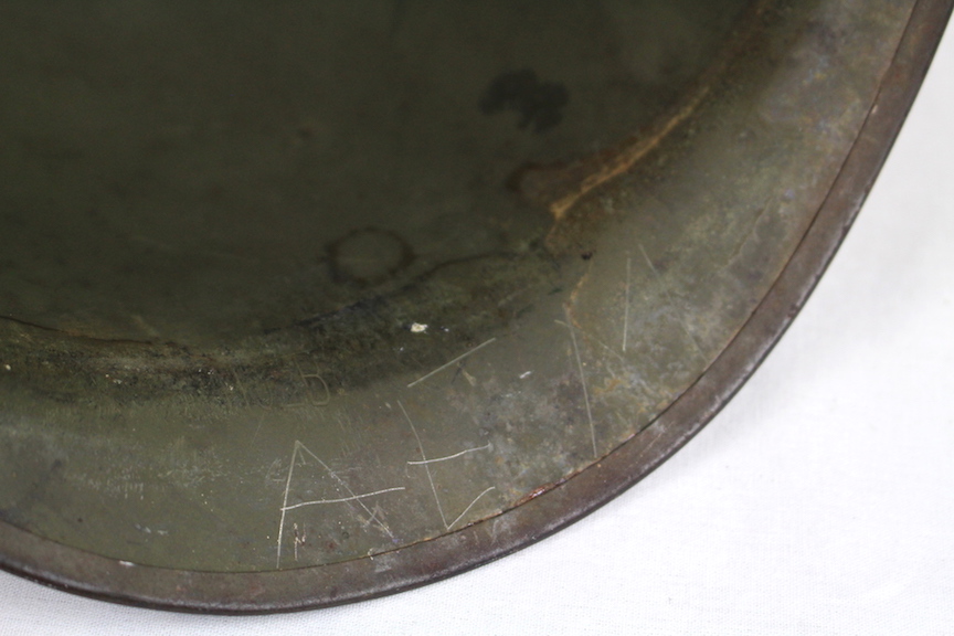 Staff Sergeant Allen E. Merrill, 1st Ranger / FSSF M1 Helmet - M-1; M ...