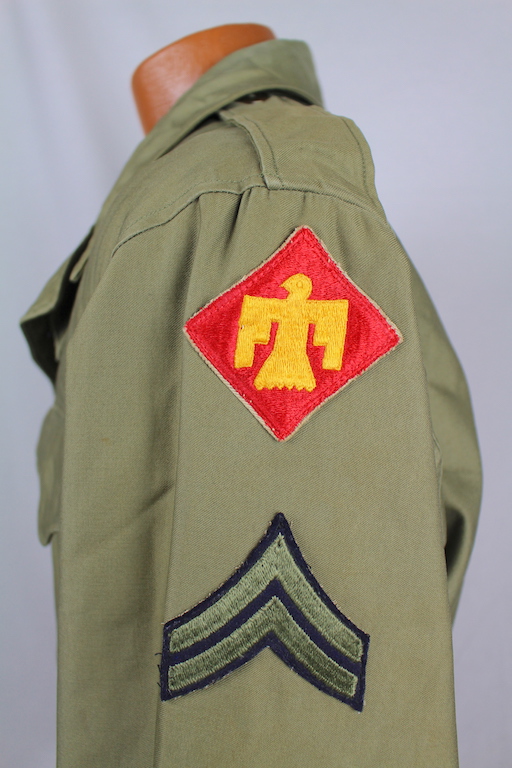 M43 Jacket of Corporal James D. Slaton, Medal of Honor, Italy, 1943 ...