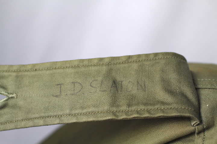 M43 Jacket of Corporal James D. Slaton, Medal of Honor, Italy, 1943 ...