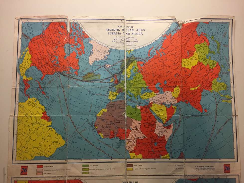 Home Front maps - WW2 - HOMEFRONT & THE WAR EFFORT - U.S. Militaria Forum
