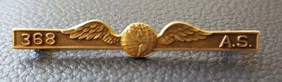 Anyone Recognize this as a WWI 368th Aero Squadron Pin? - WING BADGES ...