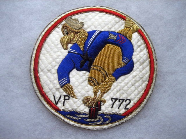 Nice VP 772 Squadron Patch - NAVY, COAST GUARD AND OTHER SEA SERVICES ...