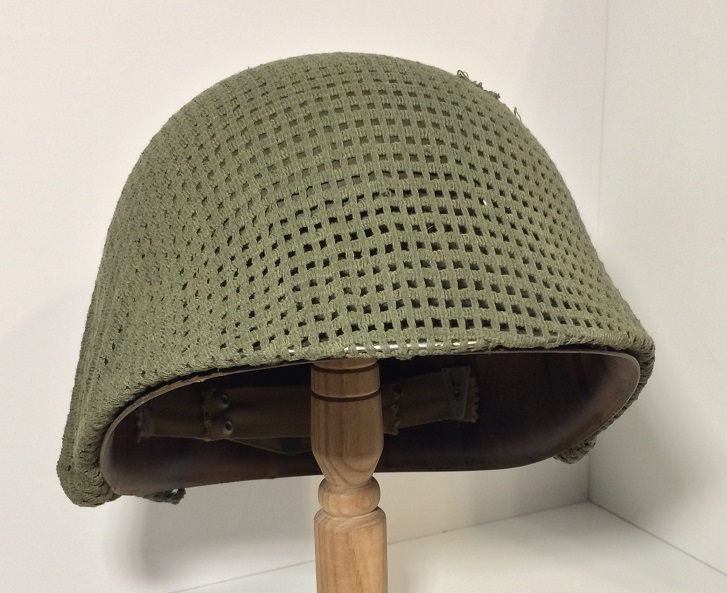 Very Interesting M1 Helmet Shrimp Net Variant - M-1; M-1C & M-2 HELMETS ...