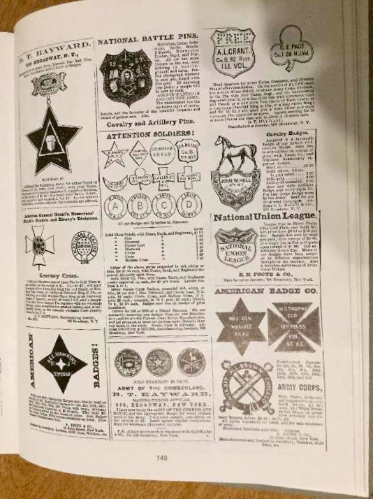 National Battle Pins - (1861-1865) AMERICAN CIVIL WAR - The War Between ...