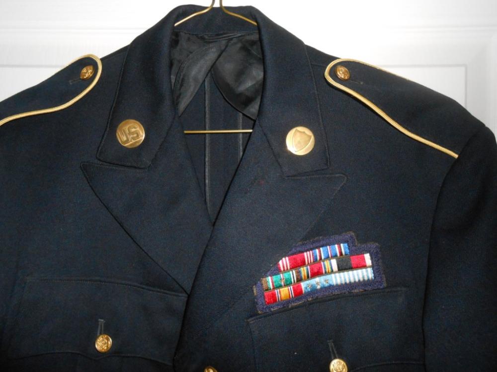 1950s era Adjutant General Corps sergeant dress jacket find at flea ...