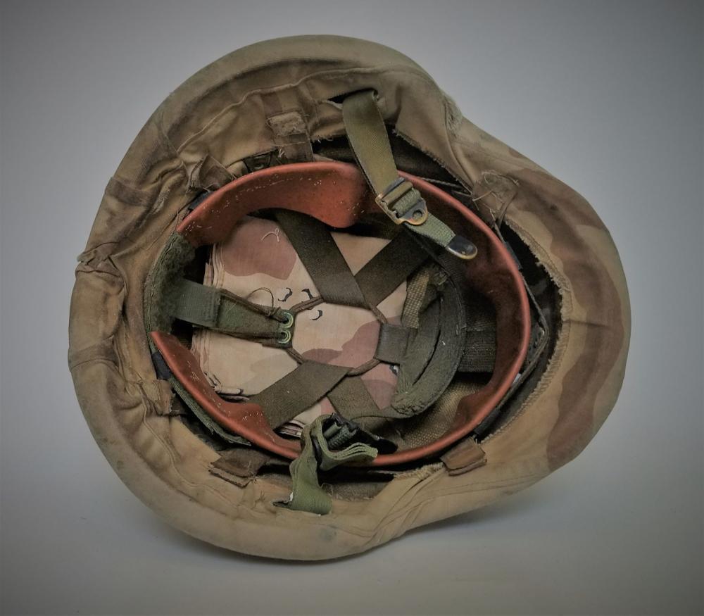 Well-Used PASGT from 2006 Iraq Deployment - MODERN COMPOSITE HELMETS ...
