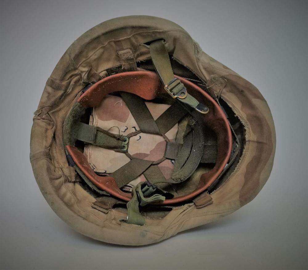 Well-Used PASGT from 2006 Iraq Deployment - MODERN COMPOSITE HELMETS ...