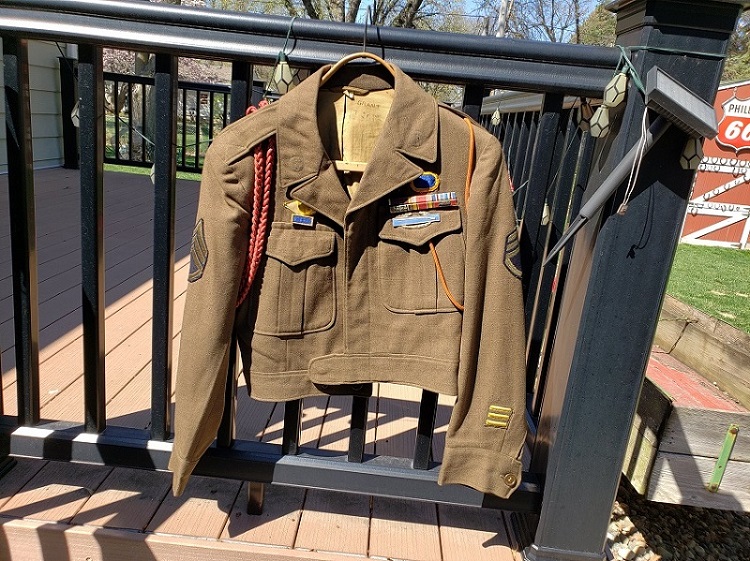 WWII 504th Ike Jacket - UNIFORMS - U.S. Militaria Forum