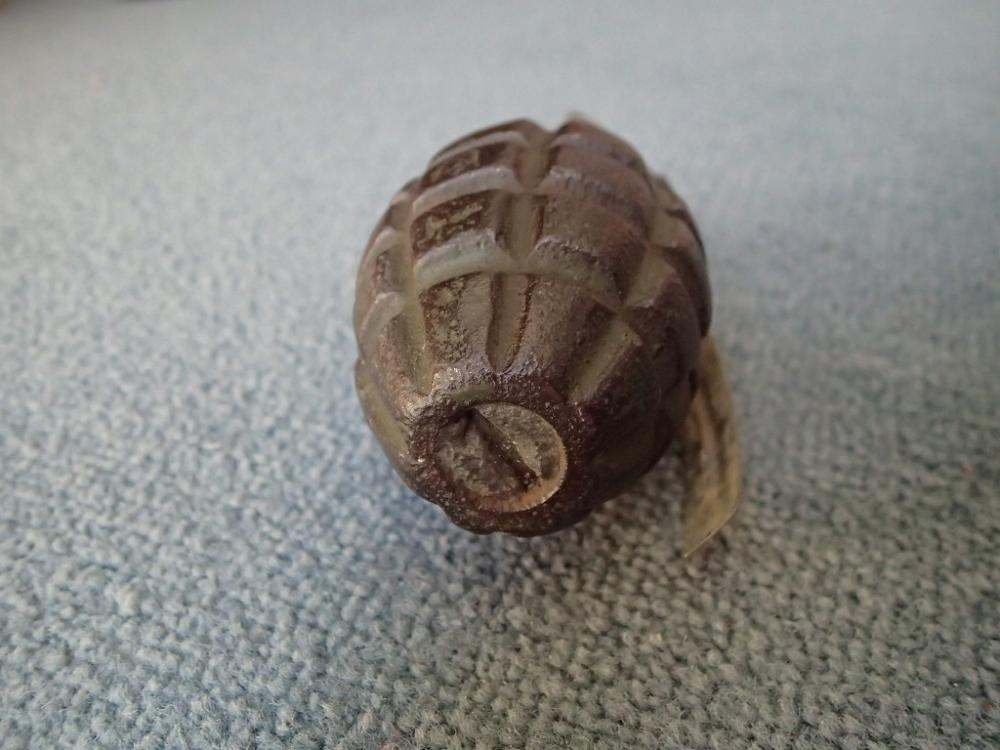 Overlooked MKII Grenade OD Green w/ Plugged Bottom - FIREARMS - U.S ...