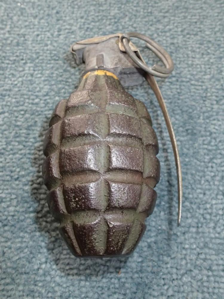 Overlooked MKII Grenade OD Green w/ Plugged Bottom - FIREARMS - U.S ...