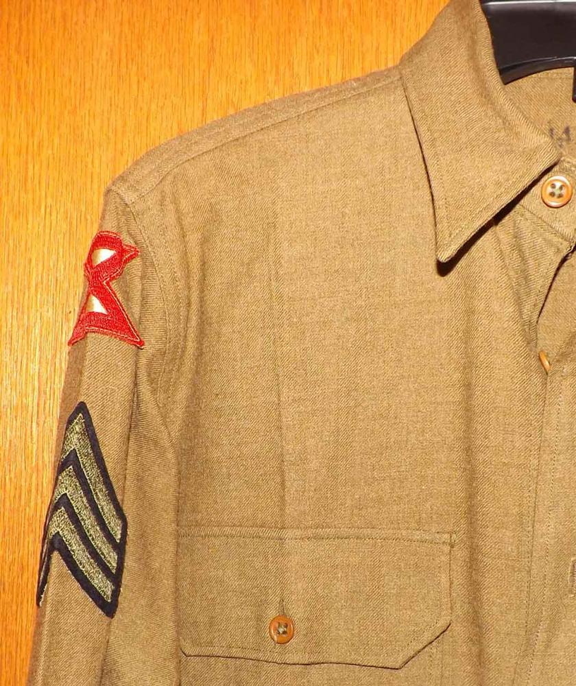 Old WW2 Army Uniform Jacket and Shirt - UNIFORMS - U.S. Militaria Forum