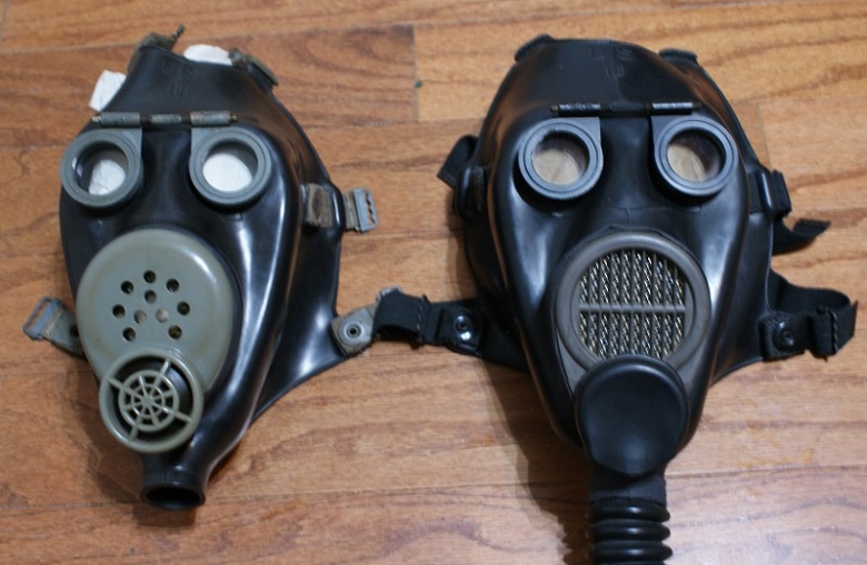 1944 U.S. M2-10-6 Army Lightweight Optical Mask Restoration - FIELD ...