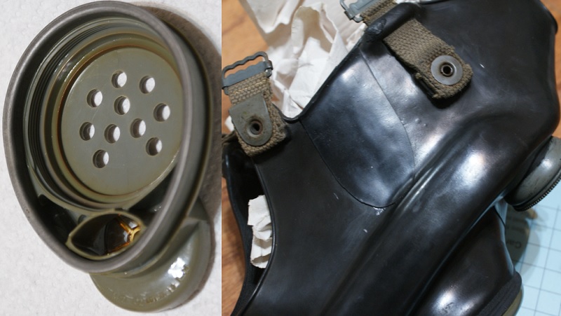 1944 U.S. M2-10-6 Army Lightweight Optical Mask Restoration - FIELD ...