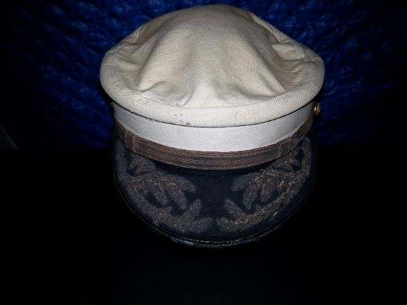 Spanish American War Admirals Cap - NAVAL & SEA SERVICE UNIFORMS - U.S ...