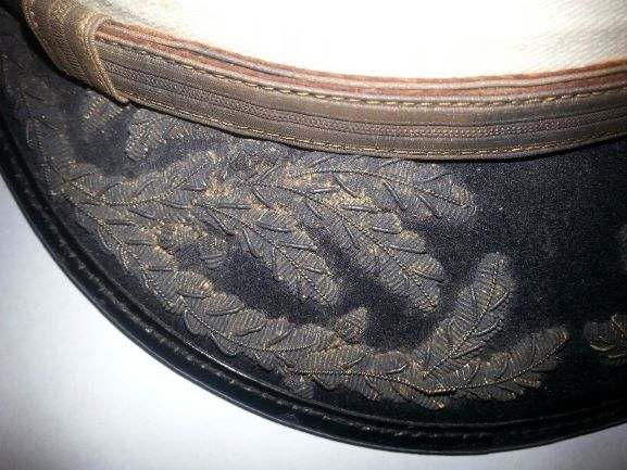 Spanish American War Admirals Cap - NAVAL & SEA SERVICE UNIFORMS - U.S ...