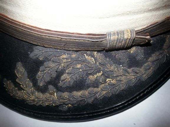 Spanish American War Admirals Cap - NAVAL & SEA SERVICE UNIFORMS - U.S ...