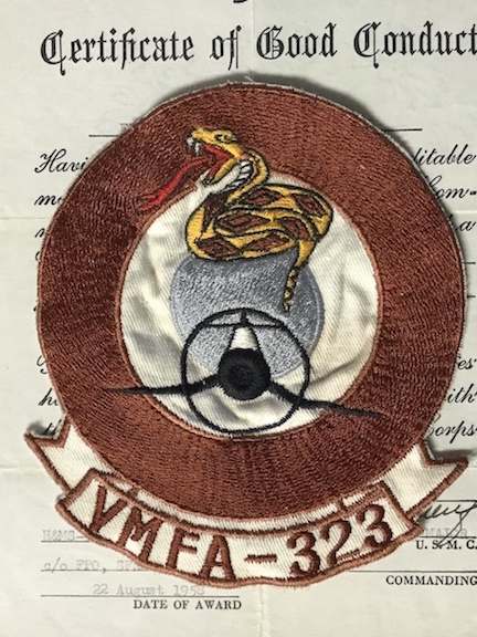 VMFA-323 Squadron Patch Vietnam or Korea - MARINES - U.S. Militaria Forum