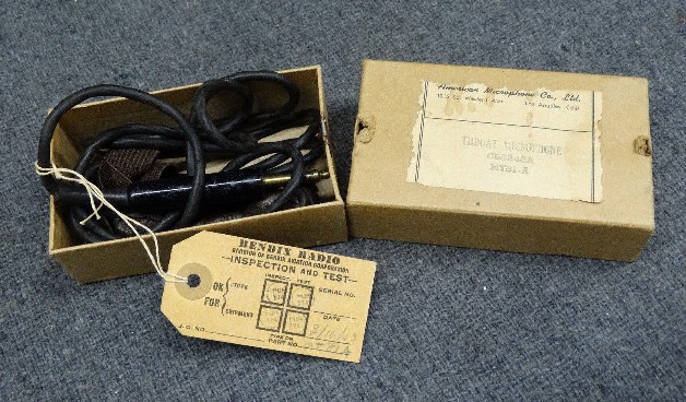 Throat mics used by the US Navy aircrew during WW2? - FLIGHT CLOTHING ...