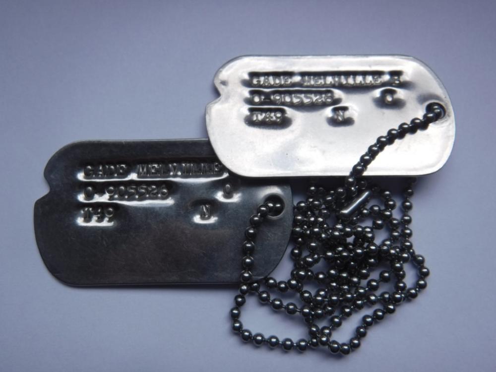Lt Col Dog Tags - IDENTITY ITEMS (DOG TAGS, BRACELETS, ETC) - U.S ...