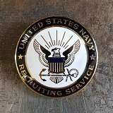 Navy Recruiting Badge - BADGES, AWARDS, DUI, AND COLLAR BRASS - U.S ...