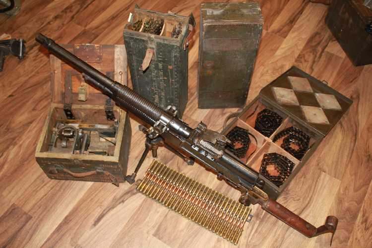 Hotchkiss M1909 Machine Gun - FIREARMS - U.S. Militaria Forum