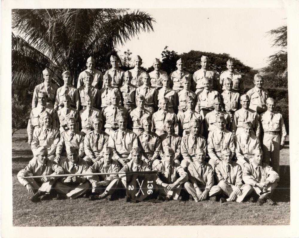 2nd Battalion, 136th Regiment, 33rd Division Oahu 1943 - EPHEMERA ...