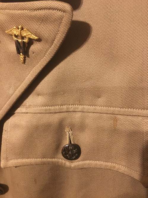 Named WW2 Flight Nurse's WAAC 1st pattern Khaki Uniform- upgraded to ...