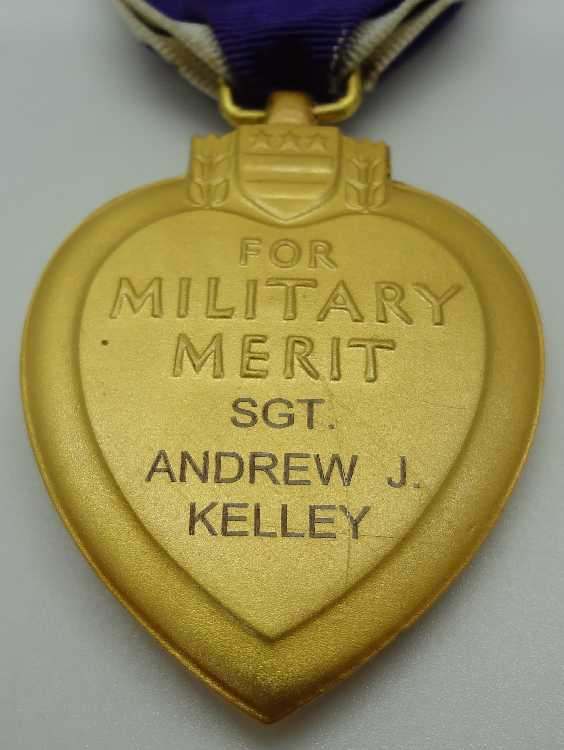 Purple Heart with laser engraving - MEDALS & DECORATIONS - U.S ...