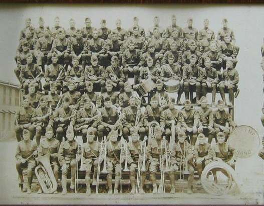 WWI HHQ 313th Infantry unit photo with band. Anyone else have unit ...