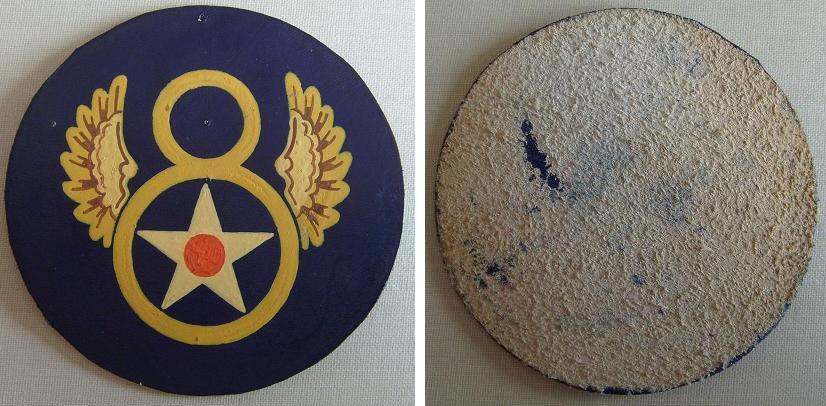 8th Army Air Force leather patch - ARMY AND USAAF - U.S. Militaria Forum
