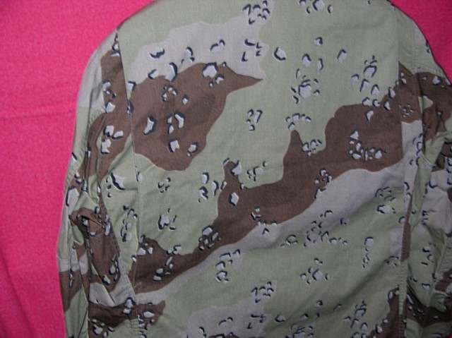 Experimental Desert 6 Color camo 1972 contract - CAMOUFLAGE UNIFORMS ...