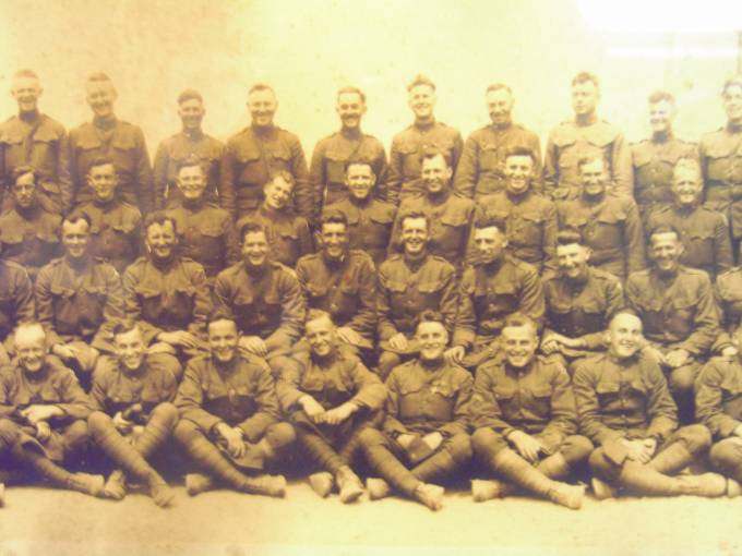 WWI HHQ 313th Infantry unit photo with band. Anyone else have unit ...