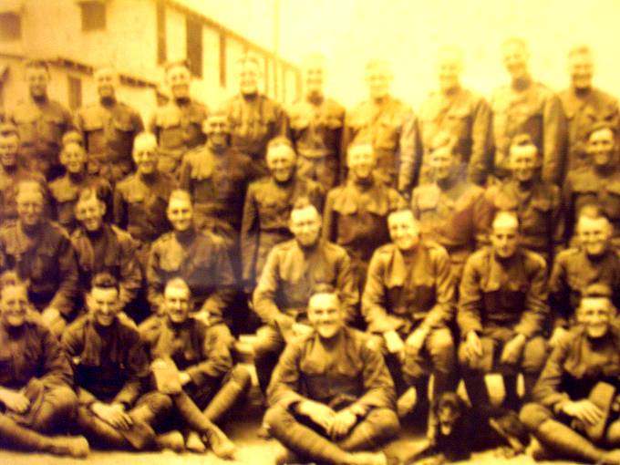 WWI HHQ 313th Infantry unit photo with band. Anyone else have unit ...