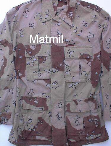 Experimental Desert 6 Color camo 1972 contract - CAMOUFLAGE UNIFORMS ...