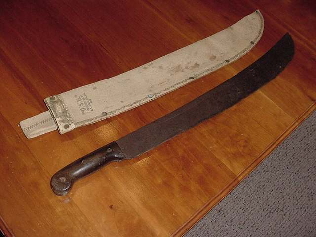 COLLINS & CO No. 191 Machete - EDGED WEAPONS - U.S. Militaria Forum