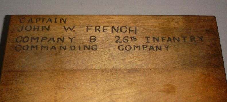 Pre WWI Officer's Field Desk - FIELD & PERSONAL GEAR SECTION - U.S ...