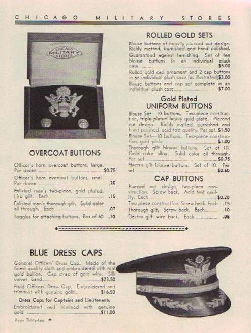 1933 Chicago (Illinois) Military Stores (Catalogue) - Page 2 - EPHEMERA ...