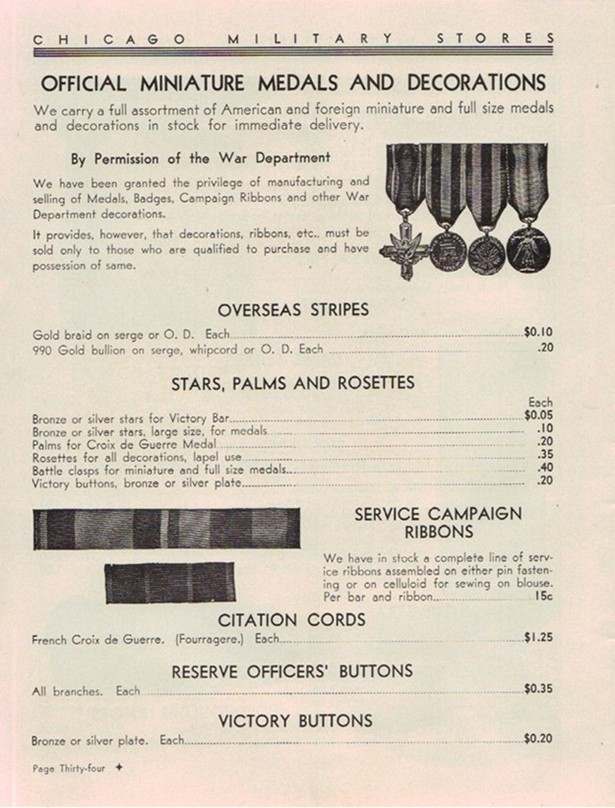1933 Chicago (Illinois) Military Stores (Catalogue) - Page 2 - EPHEMERA ...