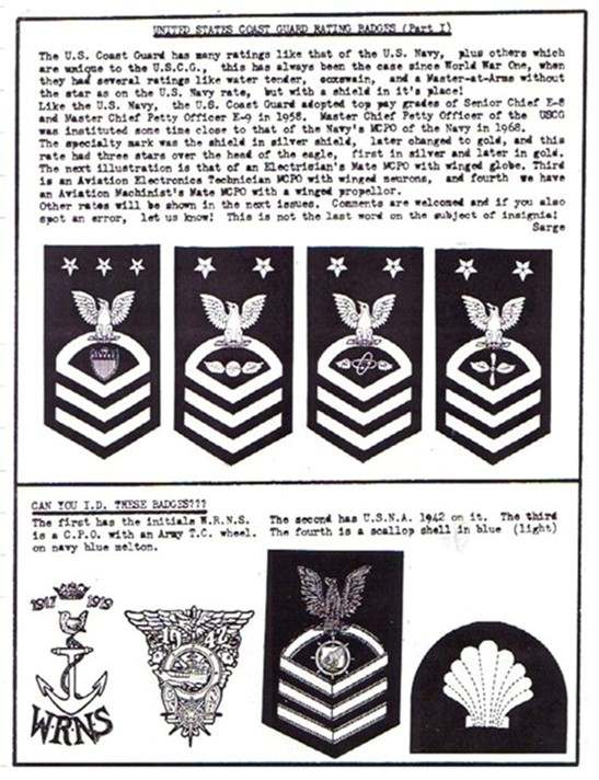 1992-1994 Crow's Nest (Newsletter of Sea Services' Insignia) - NAVY ...
